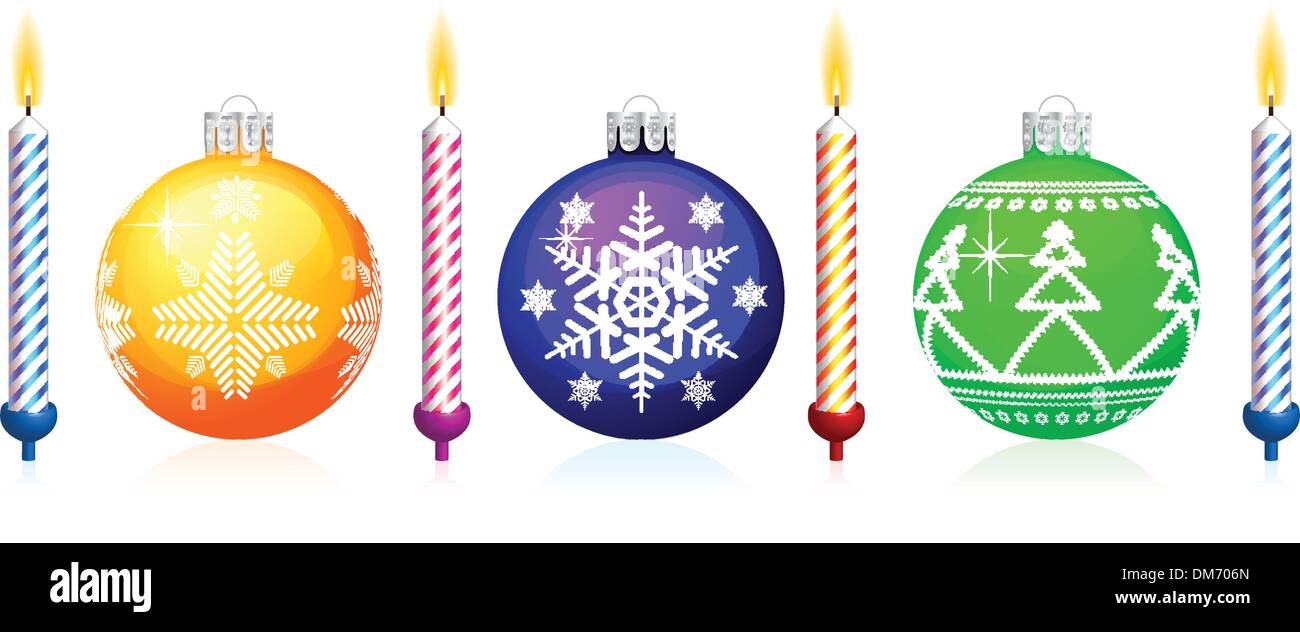 Hanging on christmas tree Stock Vector Images - Alamy