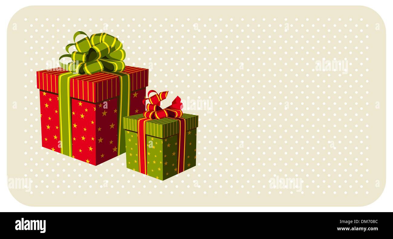Gift box poinsettia flower Stock Vector Images - Alamy