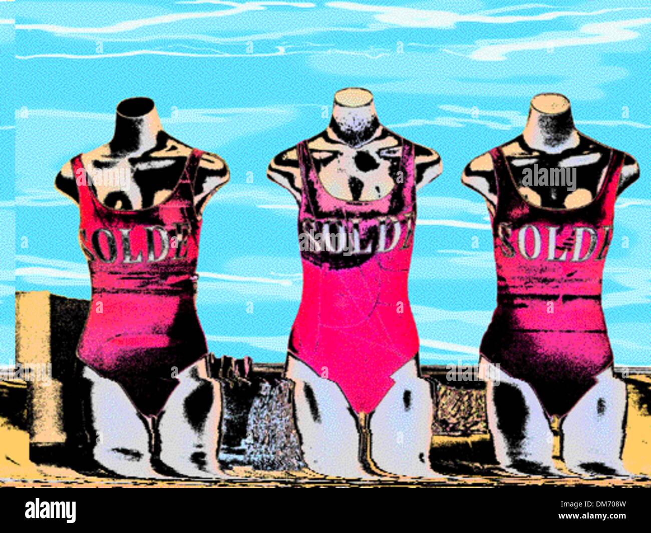 Surreal blue sky Stock Vector Images - Alamy