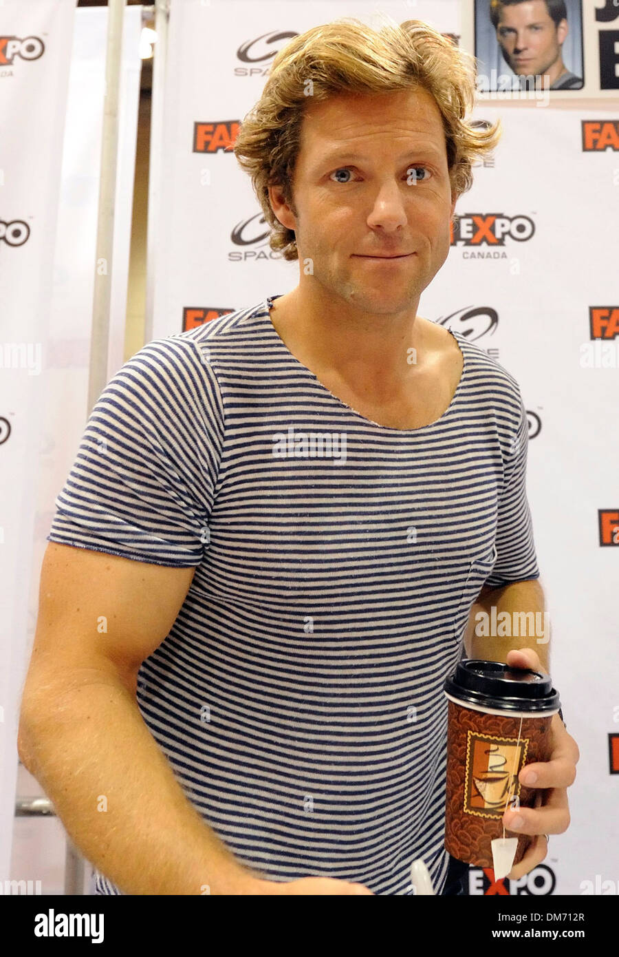 Jamie Bamber Fan Expo Canada held at Metro Toronto Convention Centre ...