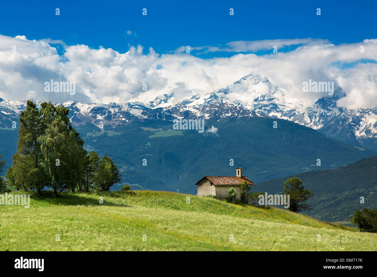 Italy, Valle d'aosta, Valpelline Valley Stock Photo - Alamy