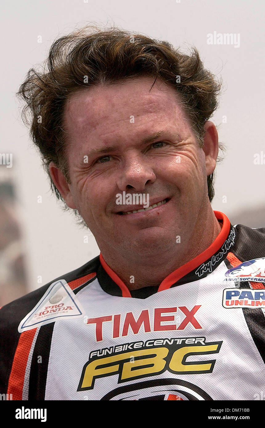 June 15, 2005; Los Angeles, CA, USA; X Games SuperMoto racer JEFF WARD ...