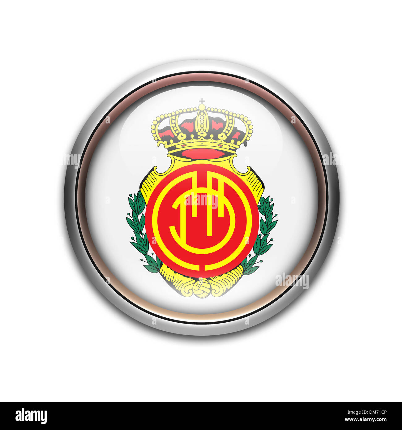 RCD Real Mallorca logo symbol icon flag emblem Stock Photo - Alamy