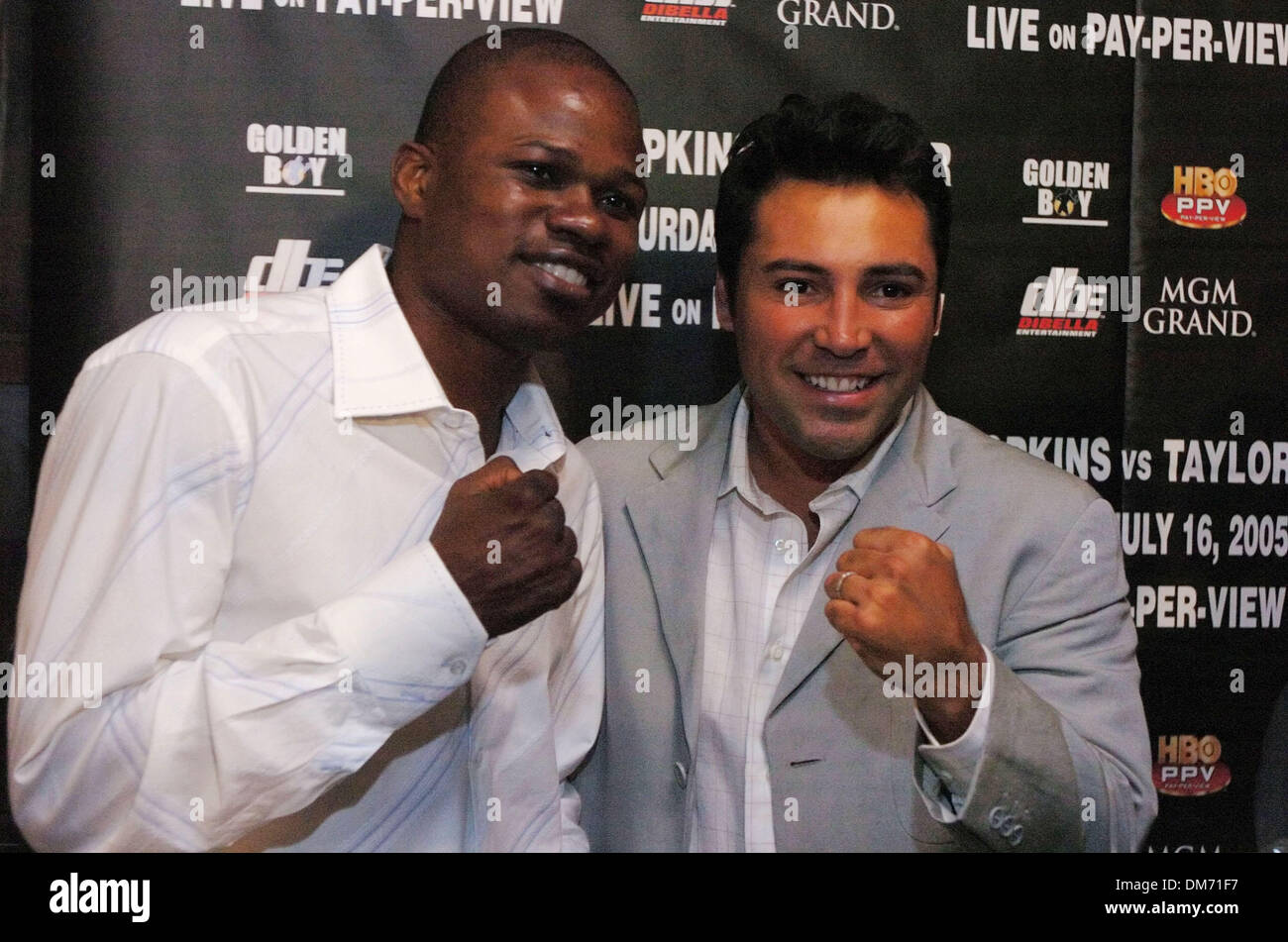 Jun 16, 2005; Los Angeles, CA, USA; Boxer VERNON 'The Viper' FORREST ...