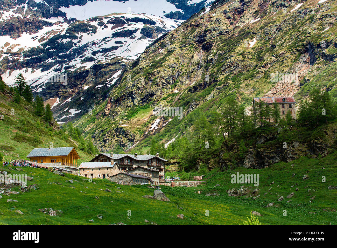 Italy, Valle d'aosta, Valpelline Valley Stock Photo - Alamy