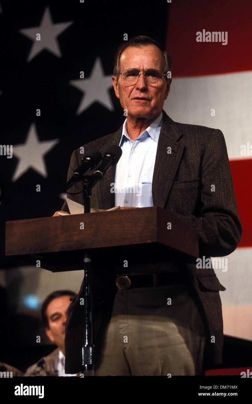 George bush 1991 hi-res stock photography and images - Alamy