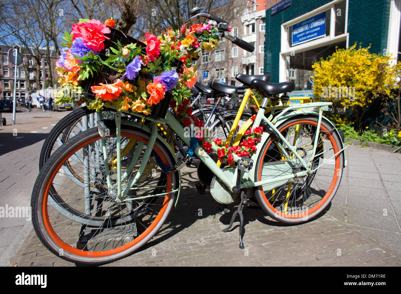 bicycles in the Netherlands Stock Photo - Alamy