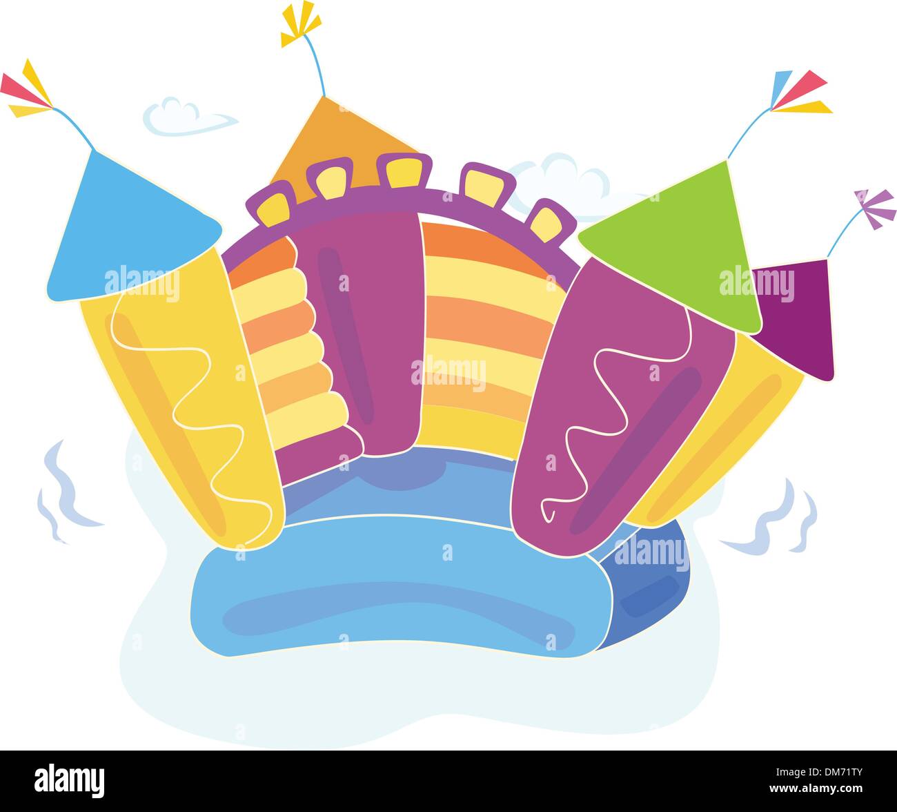 Vector bouncy castle Stock Vector Image & Art - Alamy