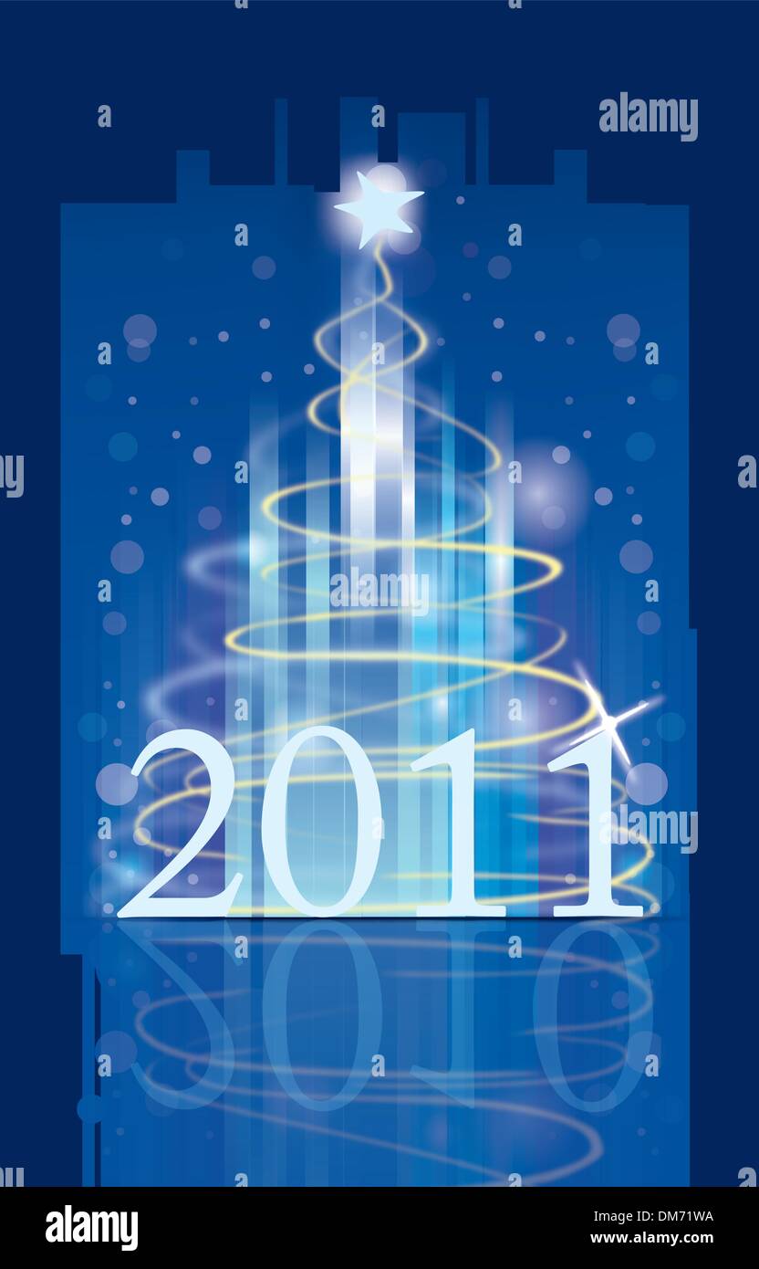 On blue fantasy background Stock Vector Images - Alamy