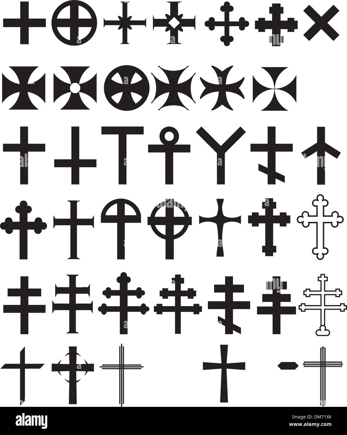 Crucifixion vector vectors hi-res stock photography and images - Alamy