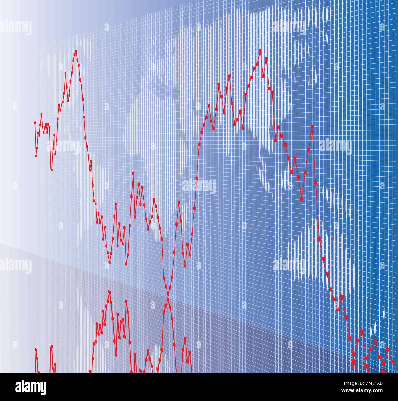 Market trader at work Stock Vector Images - Alamy