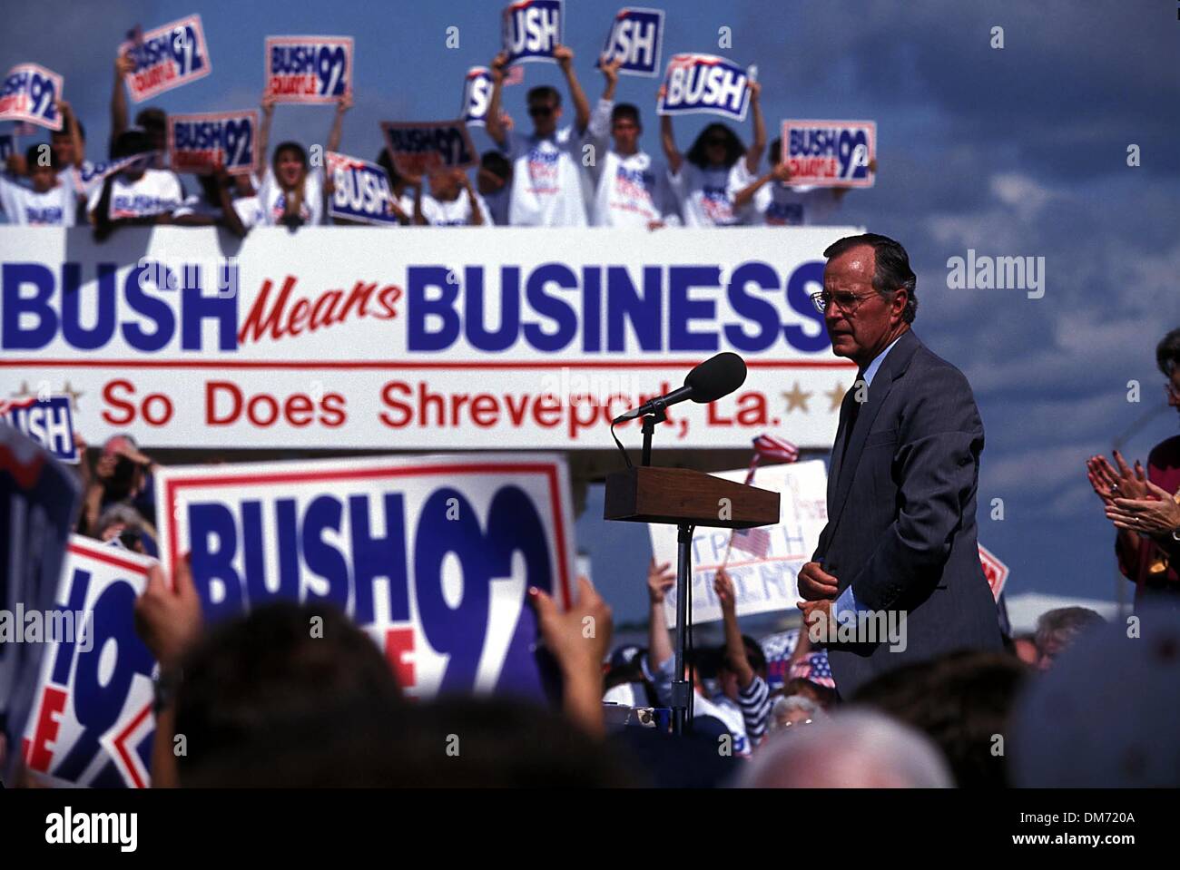 George bush 1992 campaign hi-res stock photography and images - Alamy