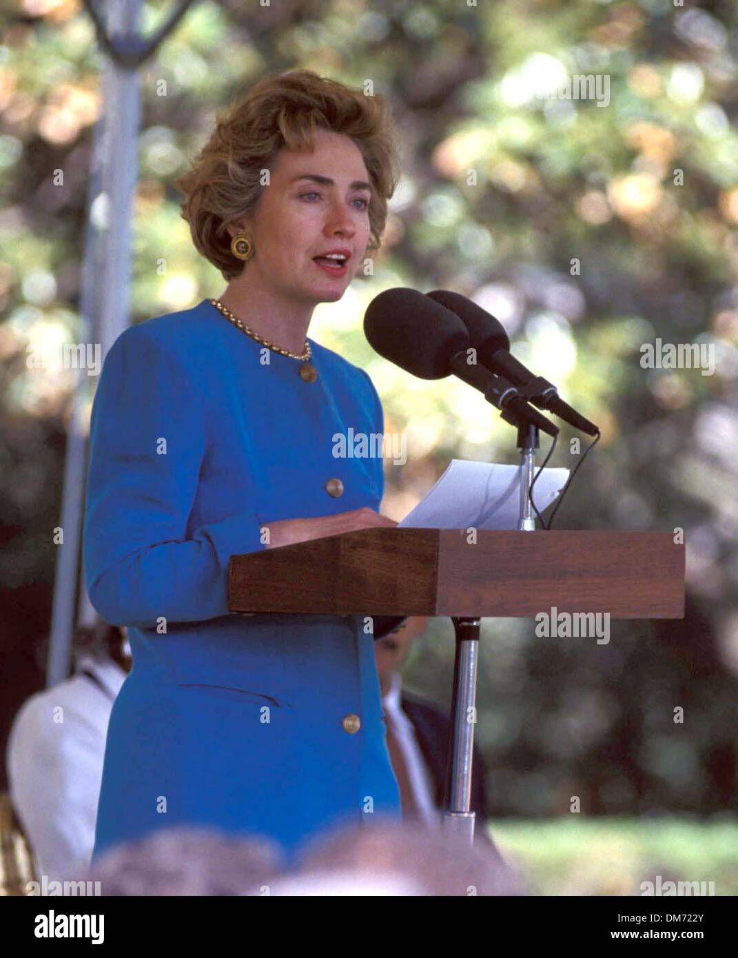 Apr. 20, 1994 - HILLARY CLINTON SPEAKING AT THE NATIONAL SERVICE FORUM ...