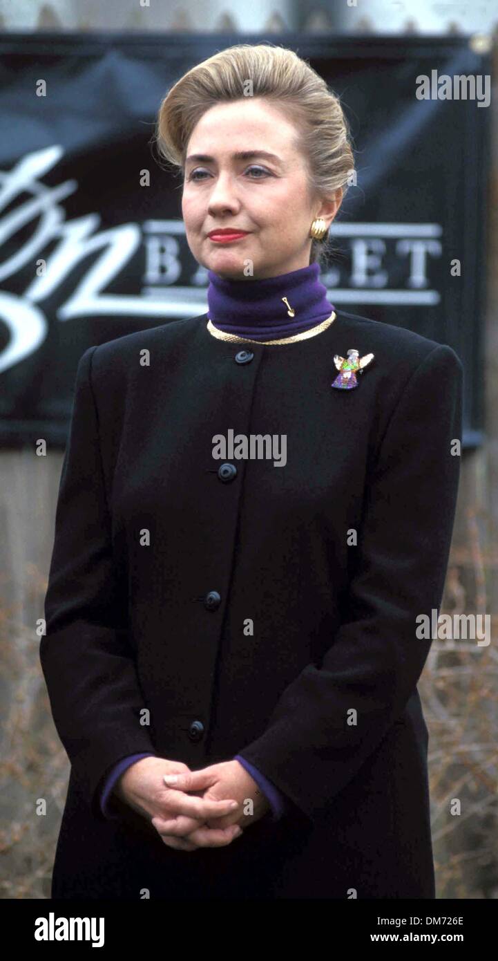 Hillary clinton 1995 hi-res stock photography and images - Alamy
