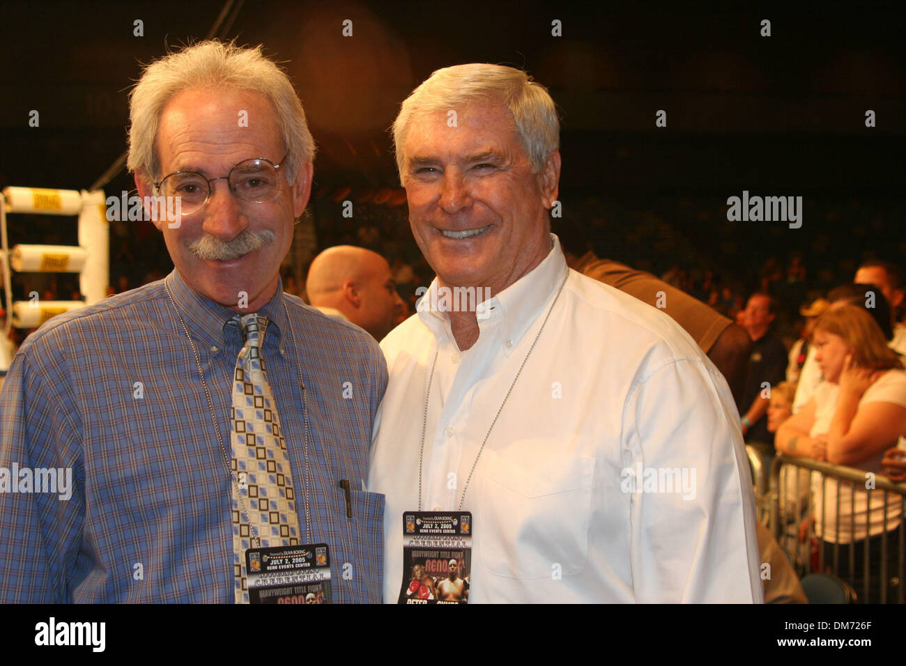 Jul 02, 2005; Reno, NV, USA; Nevada Governor KENNY GUINN, right, with ...