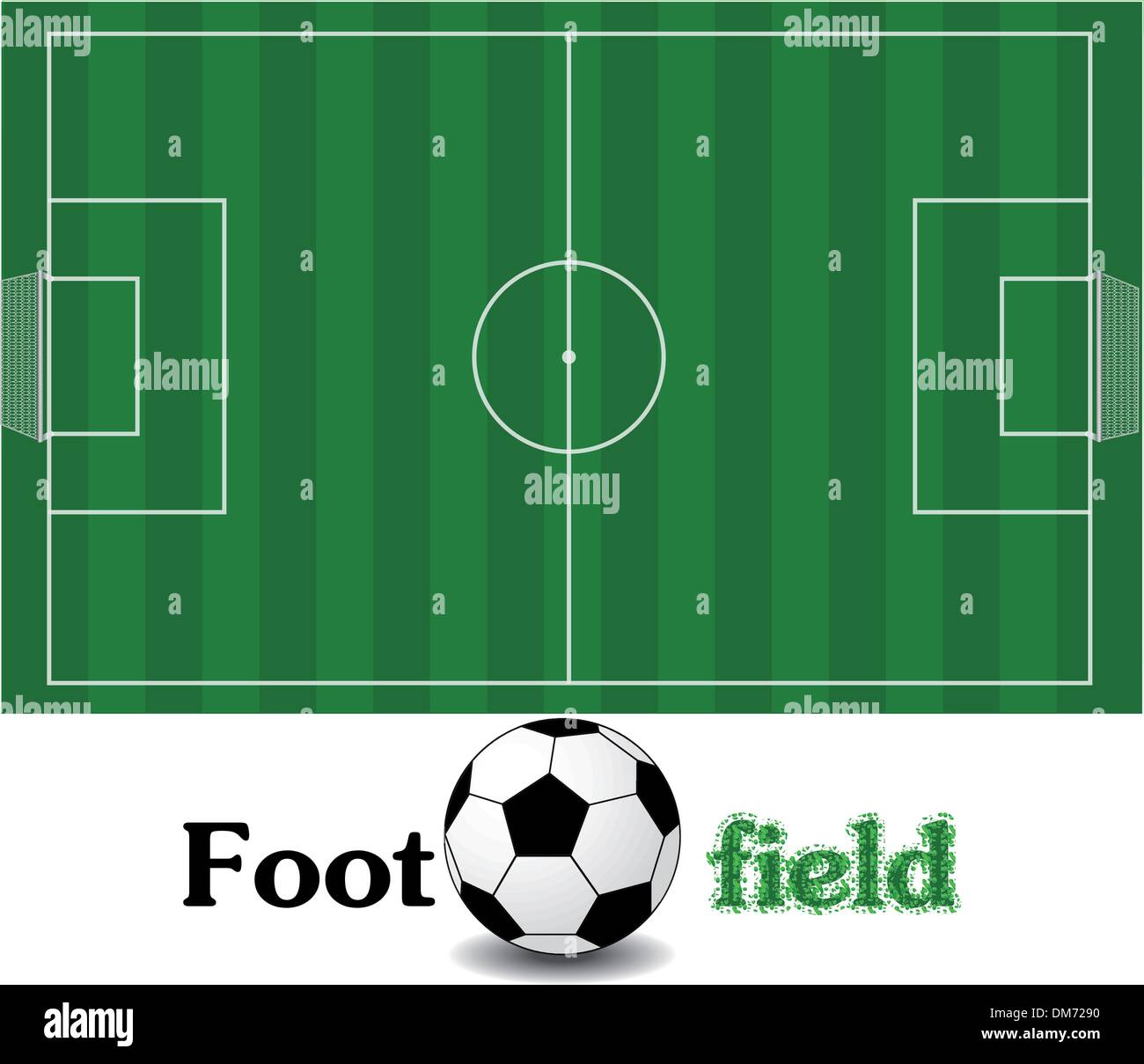 Football lineup Stock Vector Images - Alamy