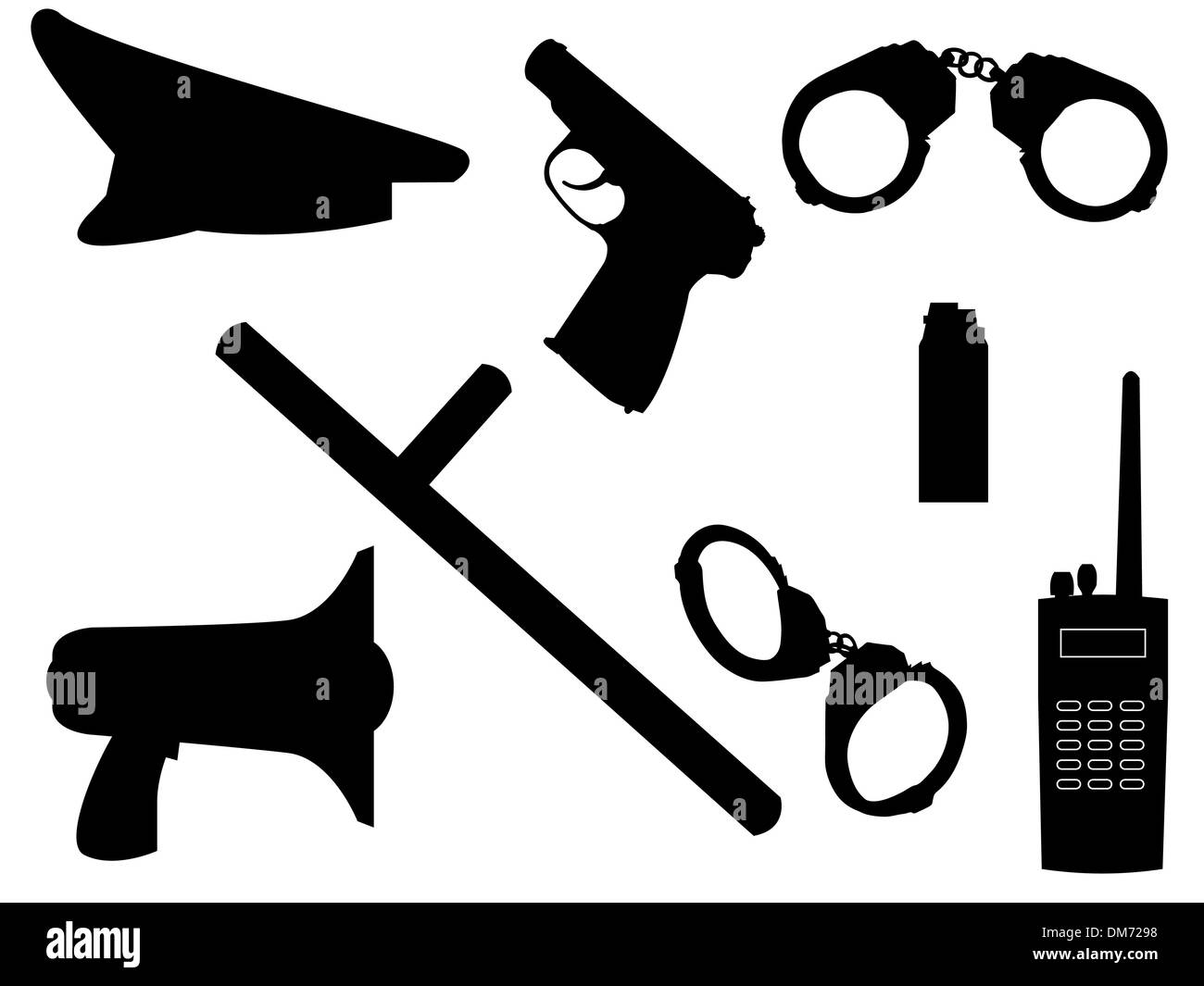 Police officer vector vectors hi-res stock photography and images - Alamy