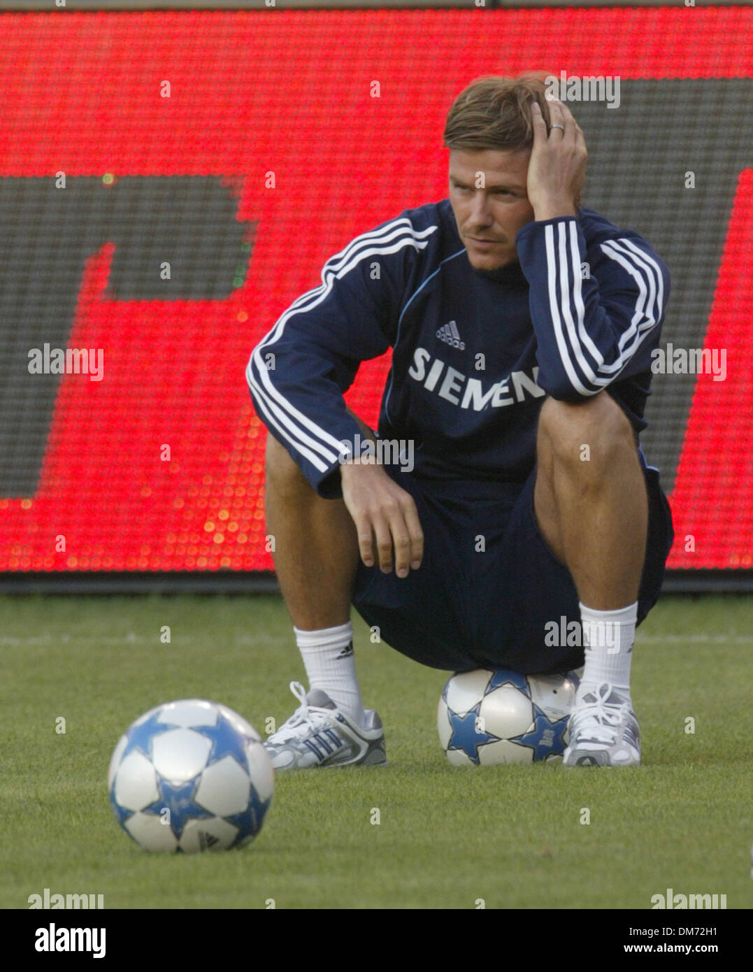 Jul 17, 2005; Los Angeles, CA, USA; DAVID BECKHAM from the Nine-time ...