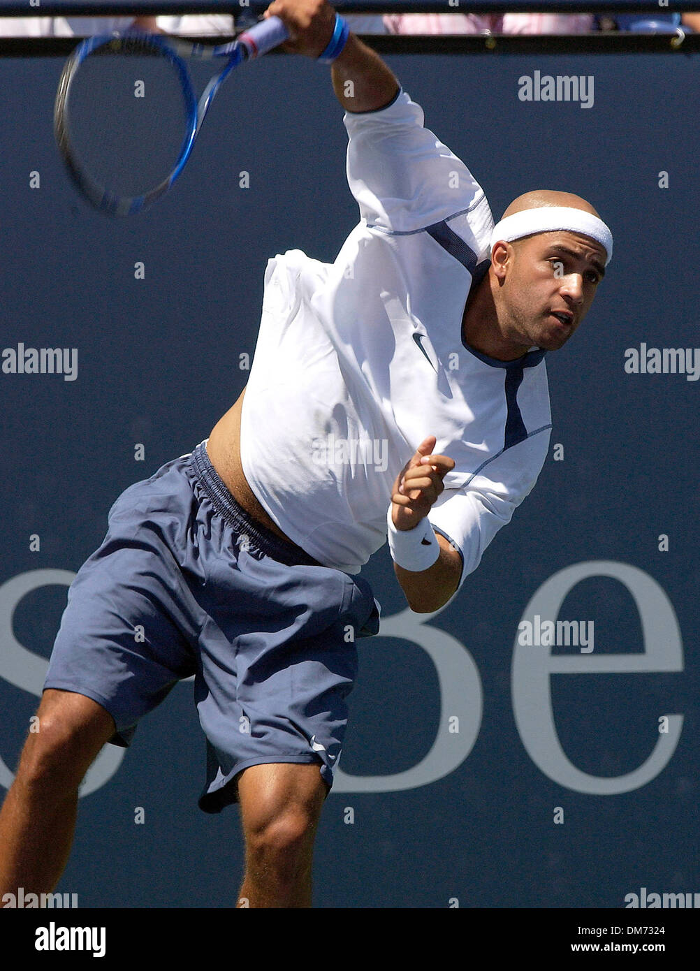 July 26, 2005; Los Angeles, CA, USA; ATP tennis player JAMES BLAKE ...