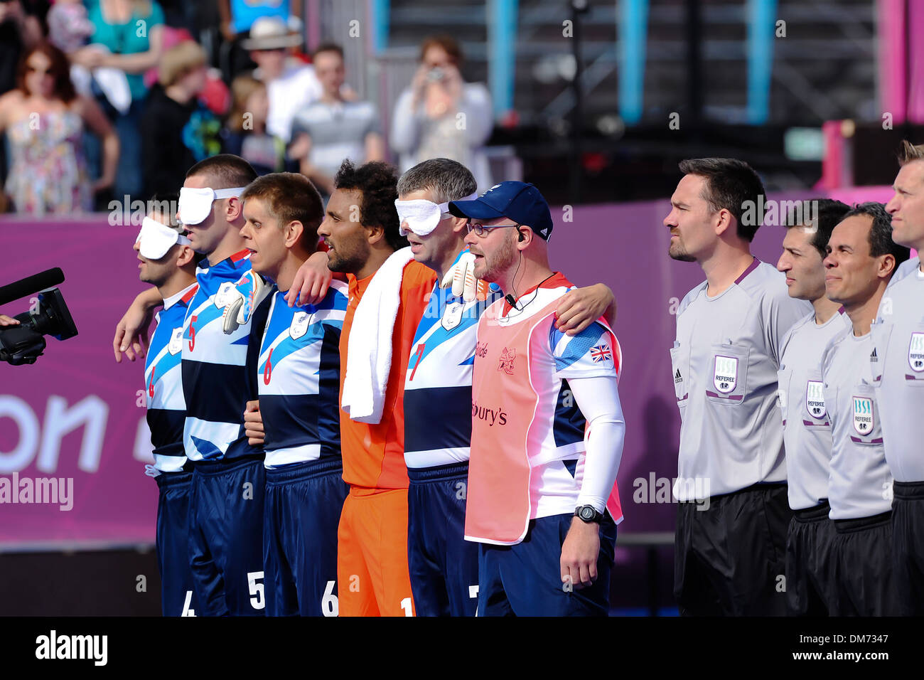 Team GB London 2012 Paralympic Games - 5 A Side Football - Great ...