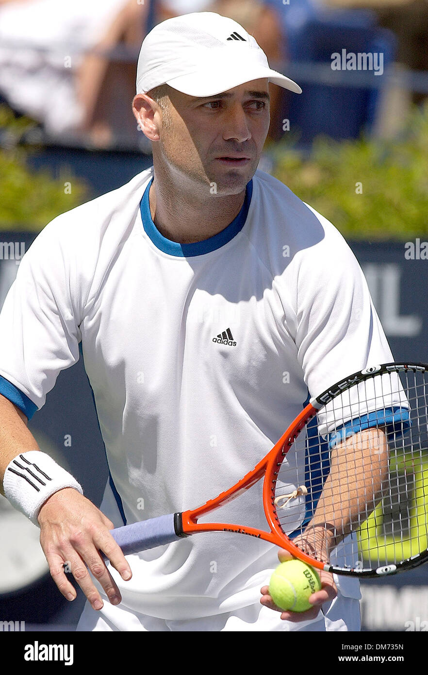 Tennis player andre agassi usa High Resolution Stock Photography and ...
