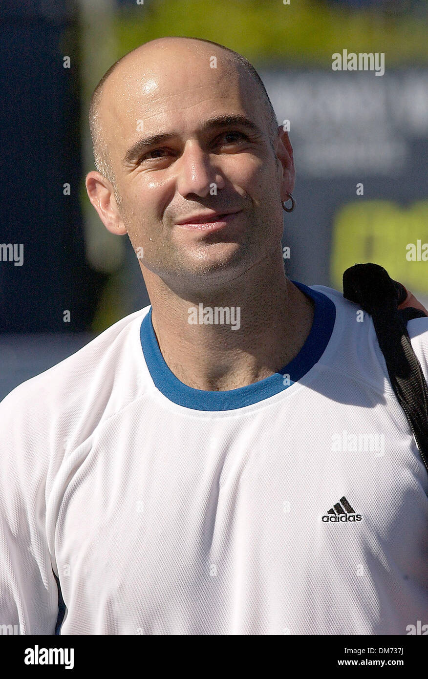 July 30, 2005; Los Angeles, CA, USA; ATP tennis player ANDRE AGASSI ...