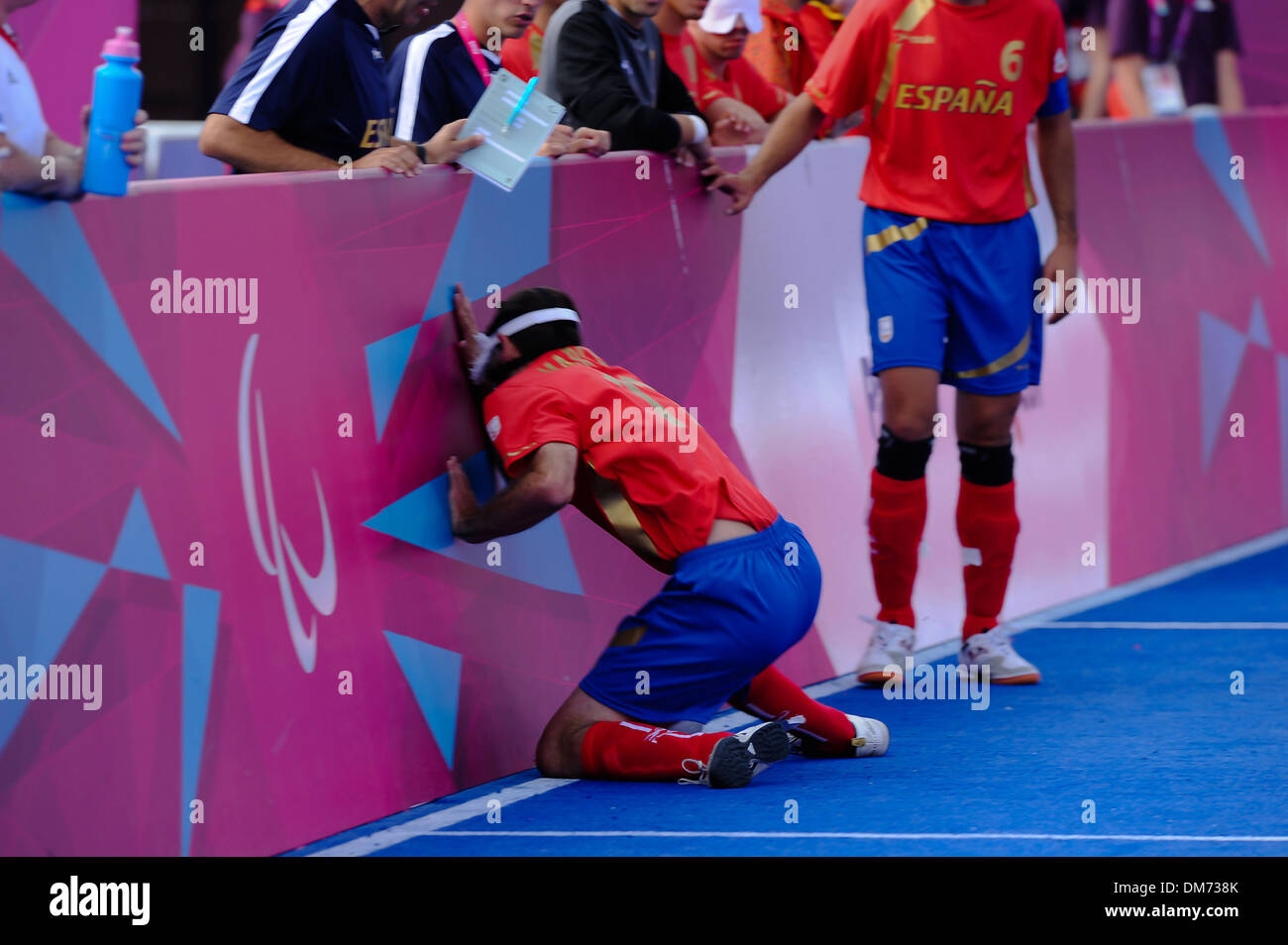 Jose LOPEZ RAMIREZ (ESP) in action London 2012 Paralympic Games - 5 A ...