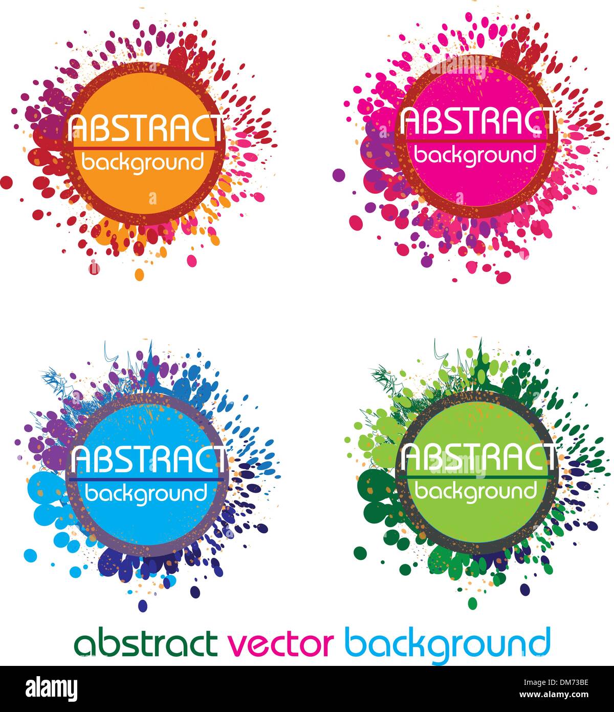 Abstract colourful vector background Stock Vector Image & Art - Alamy