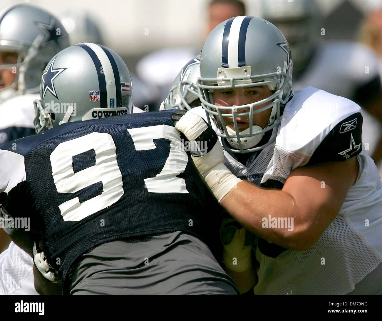 Aug 03, 2005; Oxnard, CA, USA; NFL Football: Dallas Cowboys guard ...