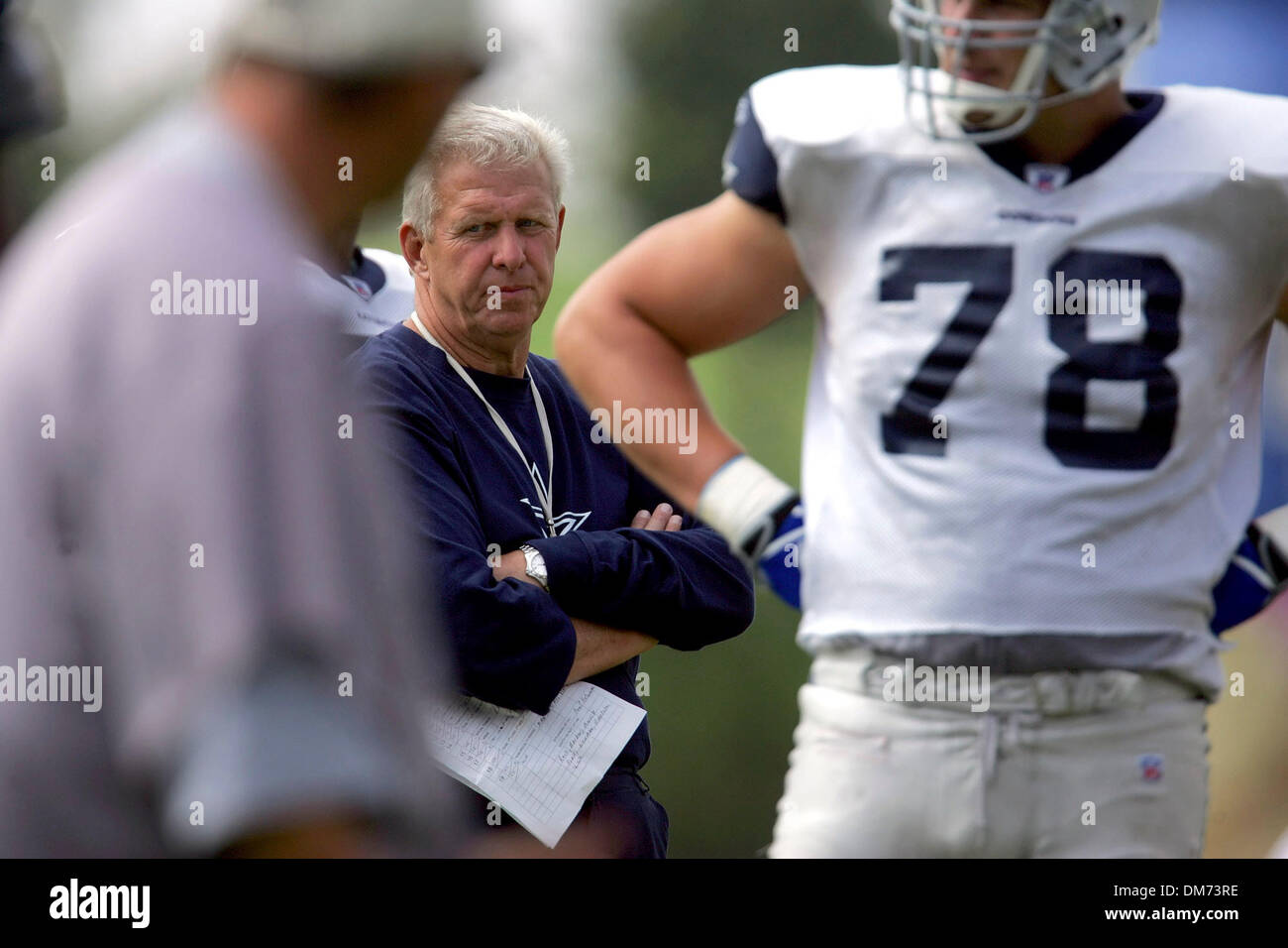 Dallas cowboys coach bill parcells hi-res stock photography and images ...