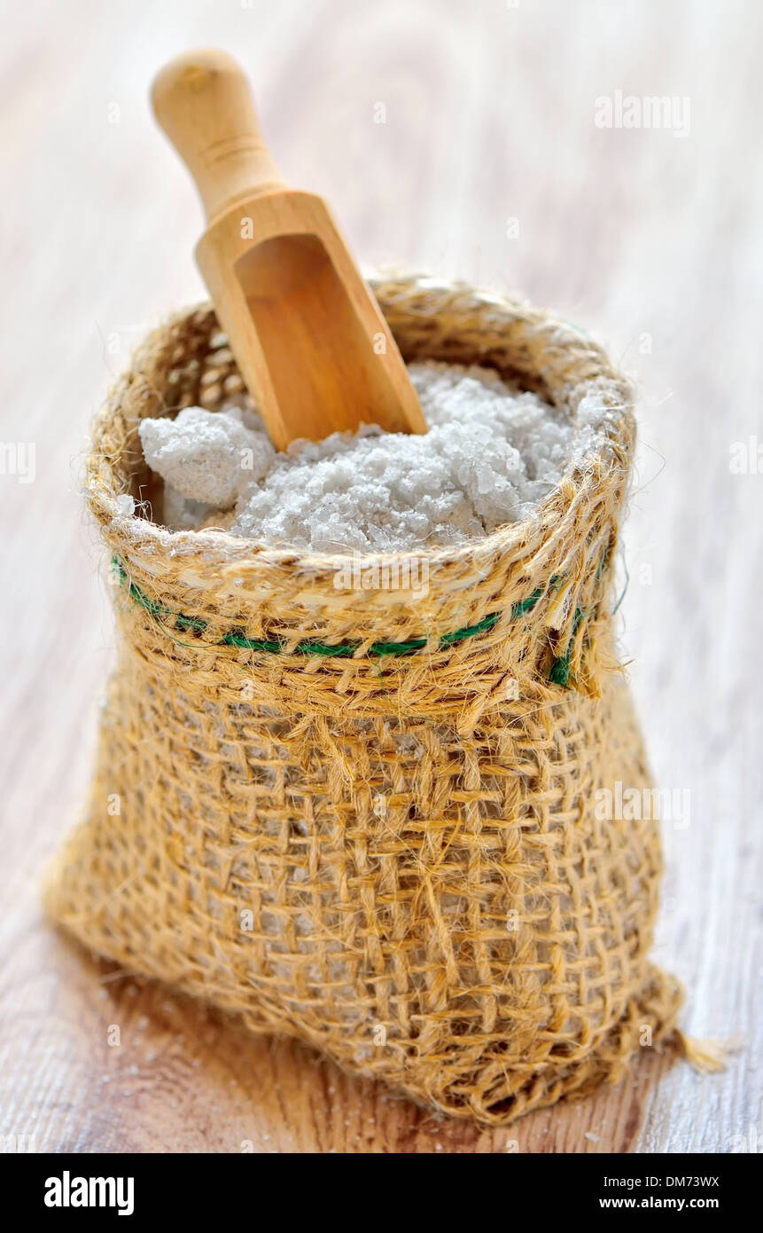 Sack of salt hi-res stock photography and images - Alamy