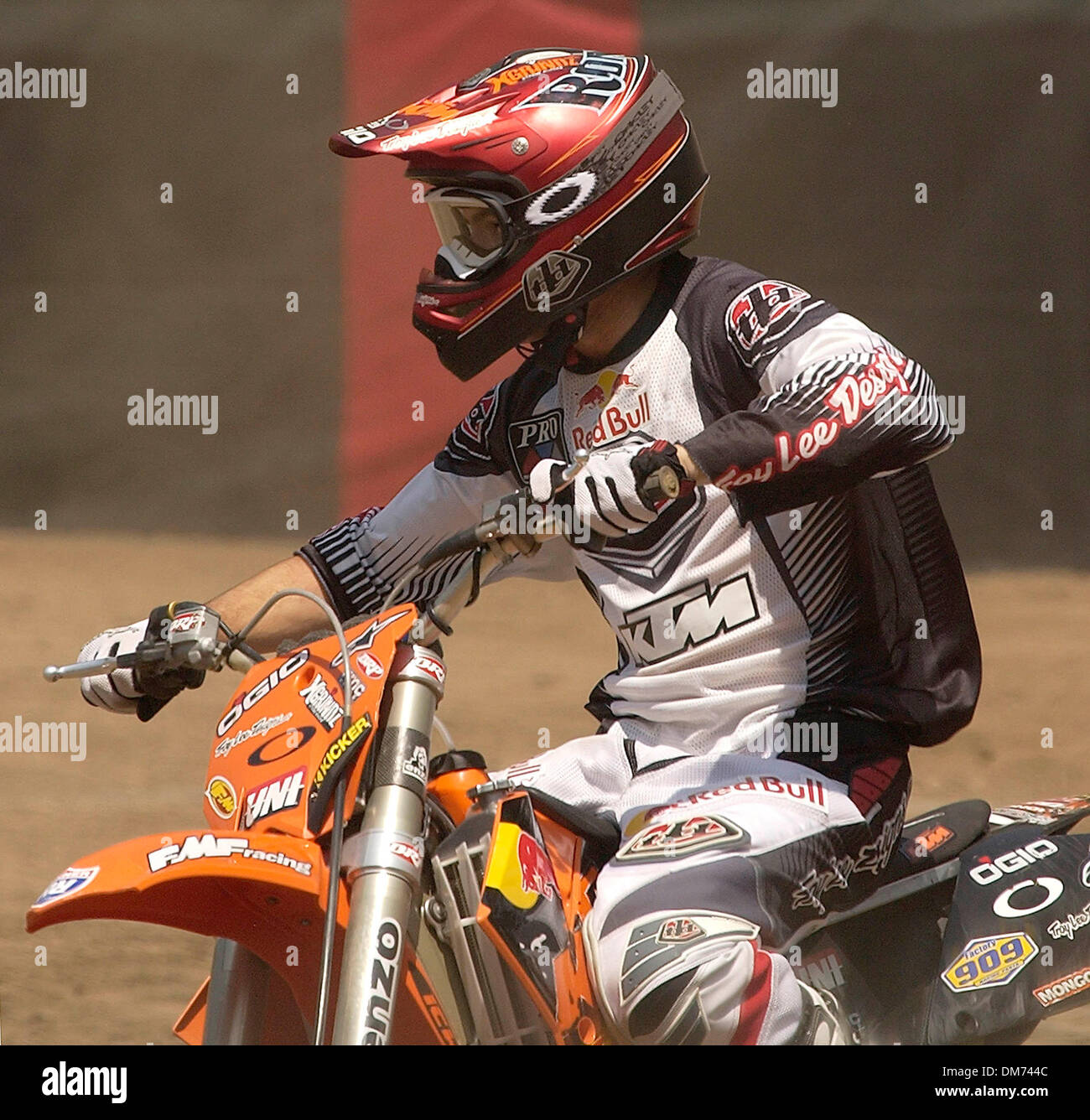 Aug 06, 2005; Carson, CA, USA; X Games 2005: Moto X Freestyle athlete ...