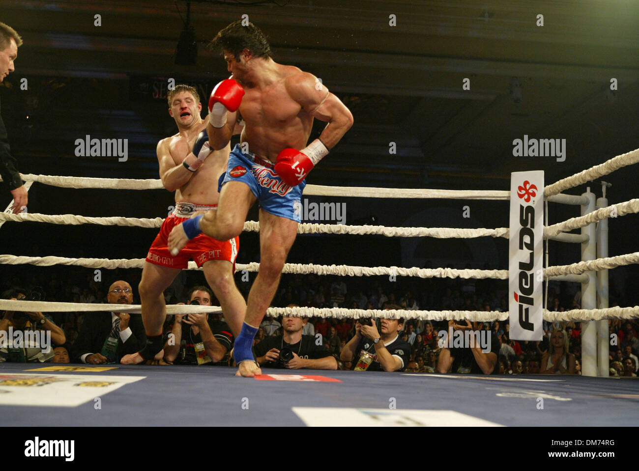 Aug 13, 2005; Las Vegas, NV, USA; KICKBOXING: The Mirage Hotel & Casino ...
