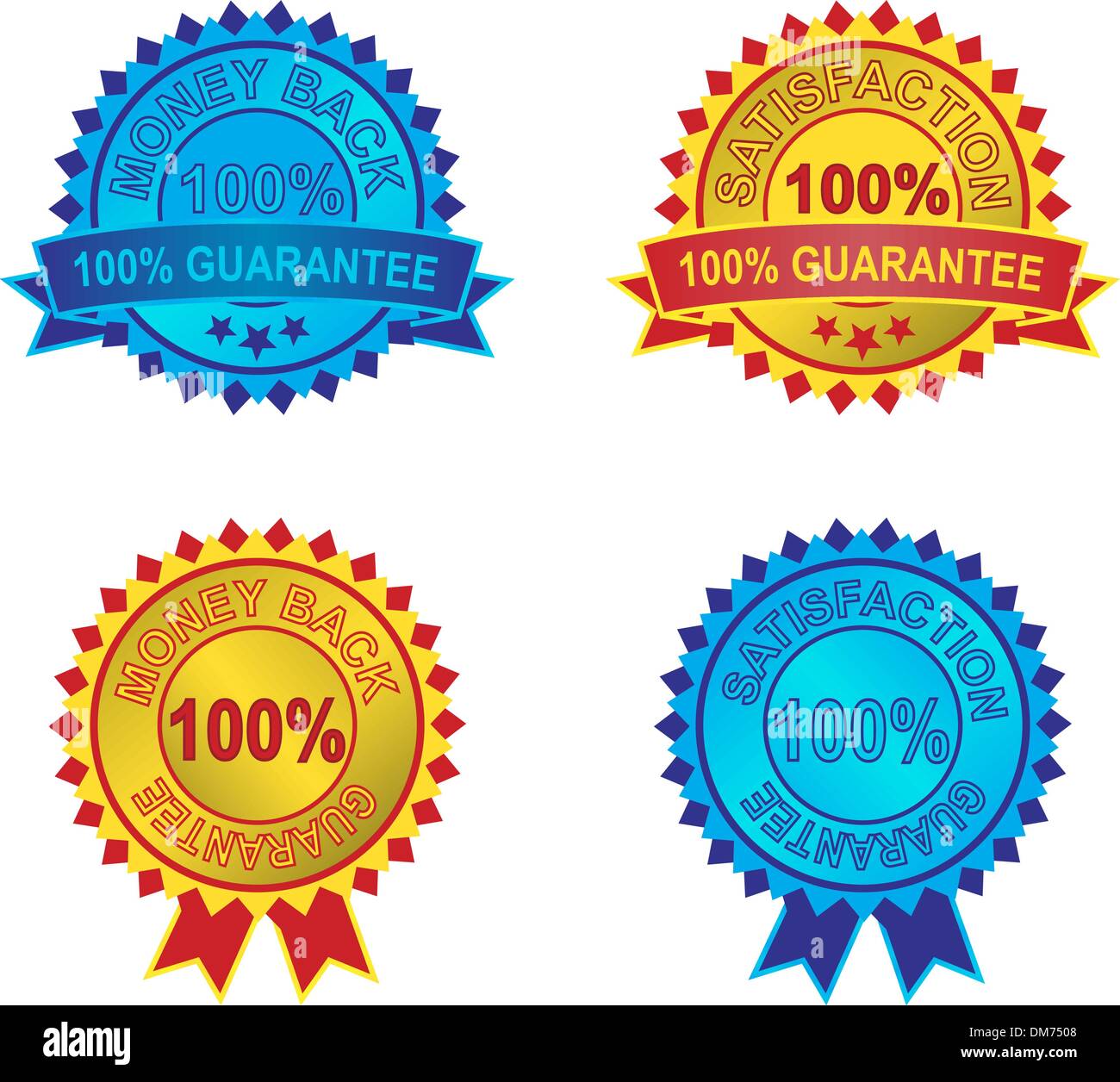 Guarantee vector vectors hi-res stock photography and images - Alamy