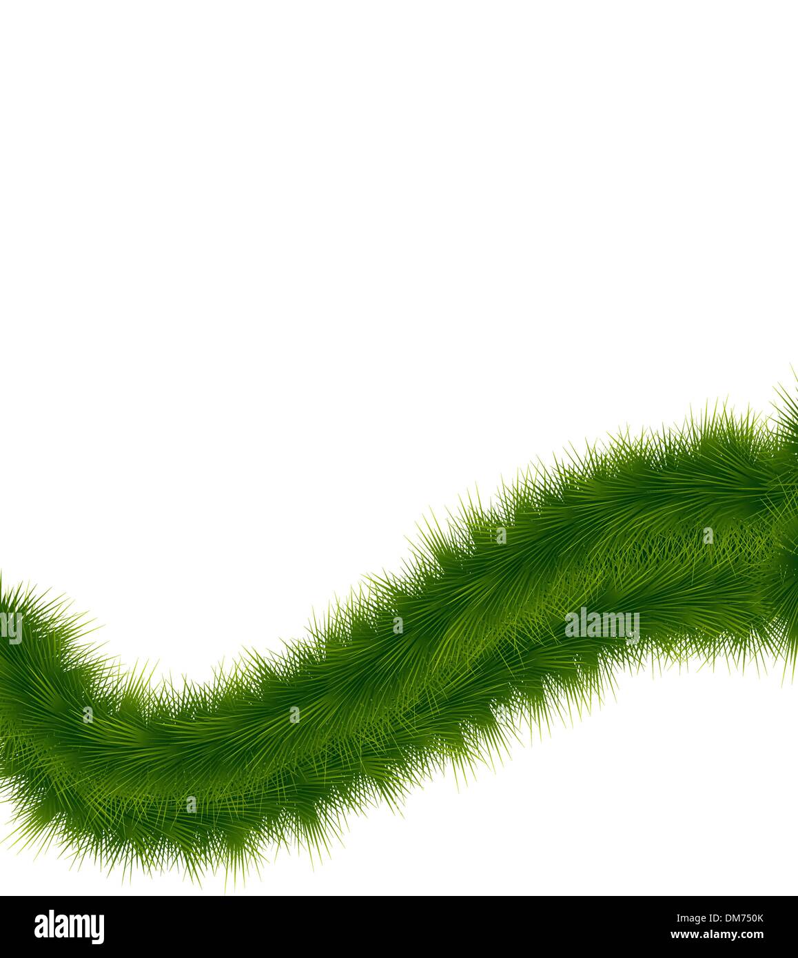 Christmas background fir branches snow Stock Vector Images - Alamy