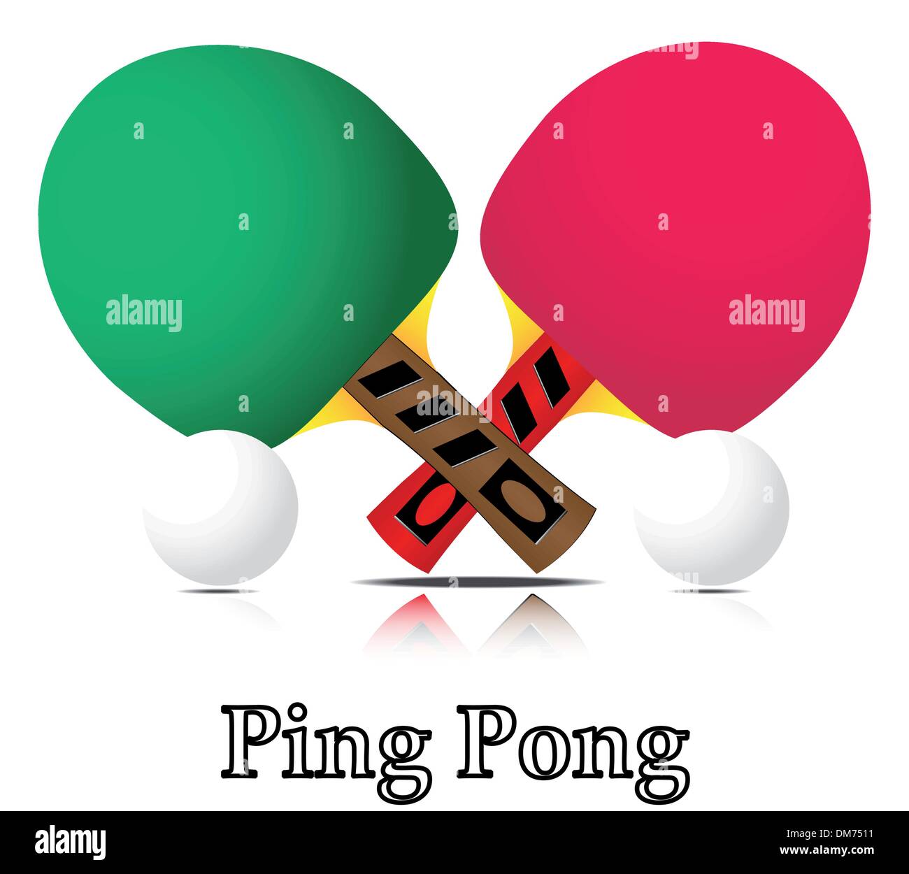 Table tennis Stock Vector Images - Alamy