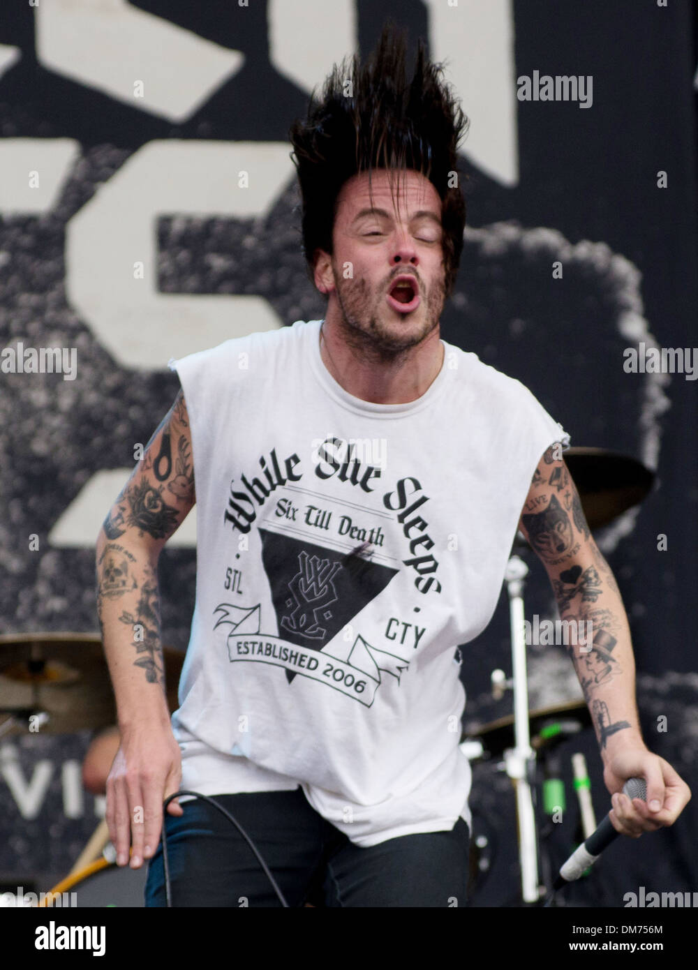 Cancer Bats Leeds Festival 2012 held at Bramham Park - Performances ...