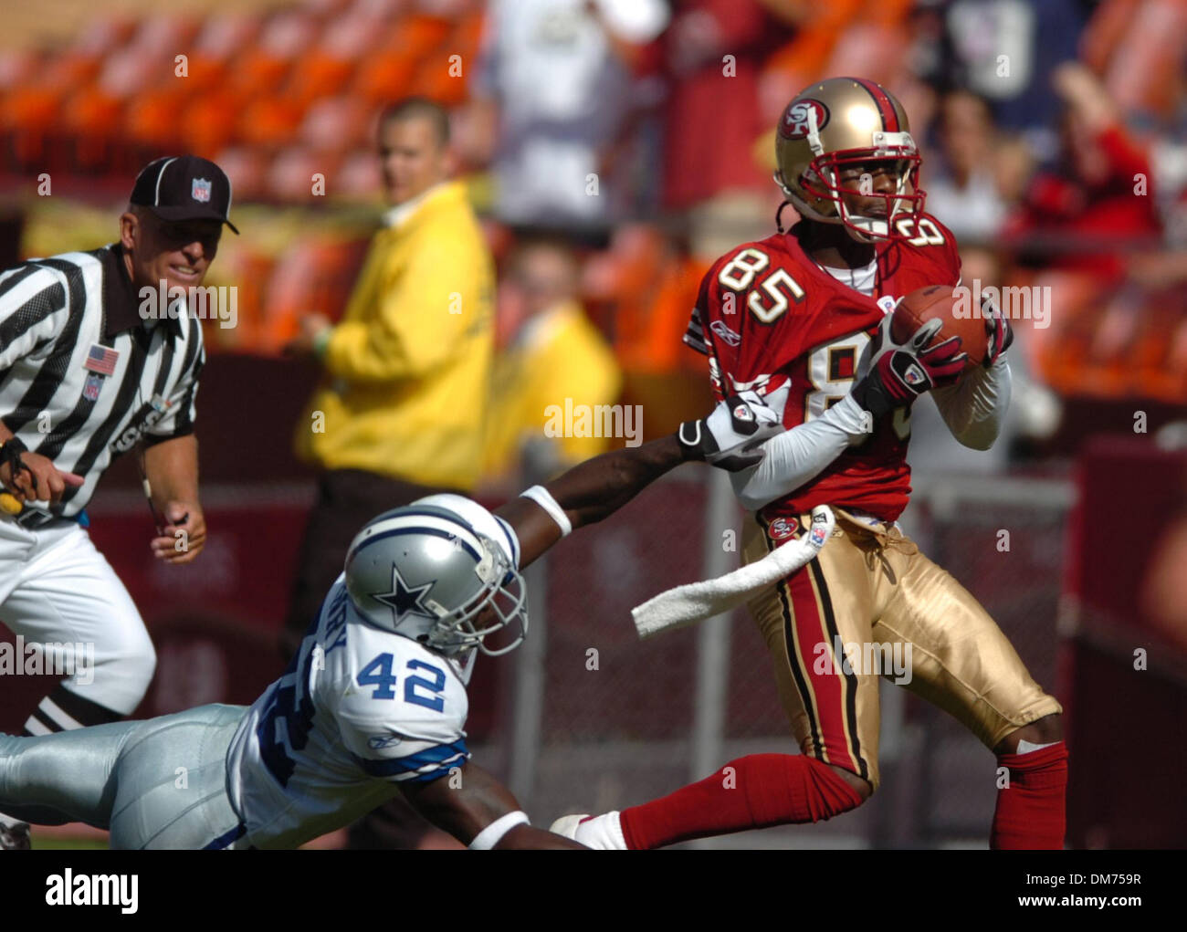 Sep 25, 2005; San Francisco, CA, USA; NFL FOOTBALL:49ers Brandon Lloyd ...