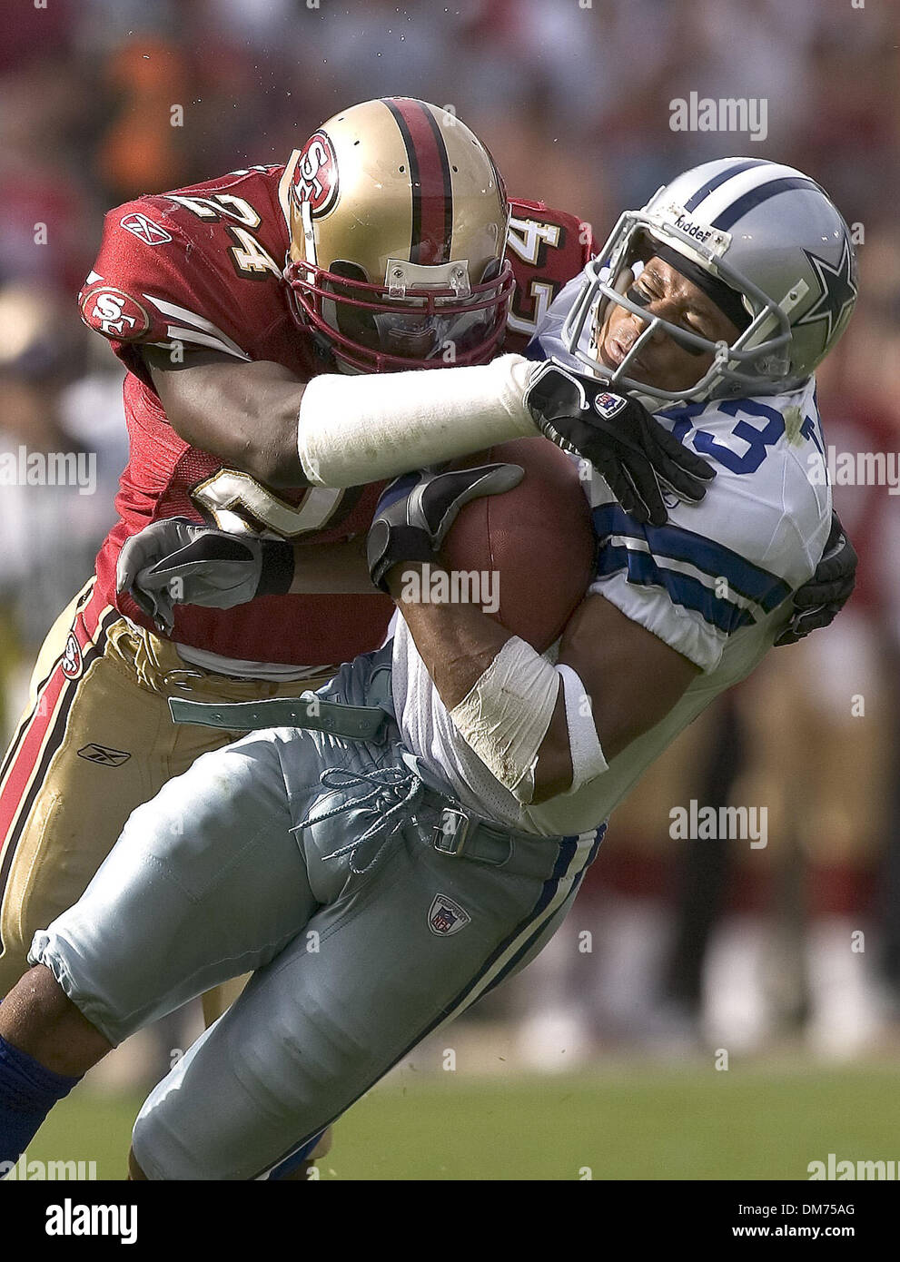 Sep 25, 2005; San Francisco, CA, USA; NFL FOOTBALL: Dallas Cowboys ...