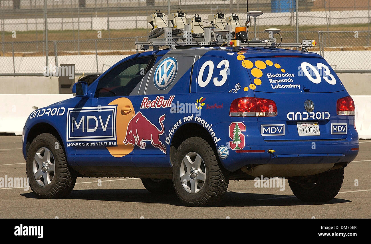 Sep 28, 2005; Fontana, CA, USA; The Stanford racing team autonomous ...