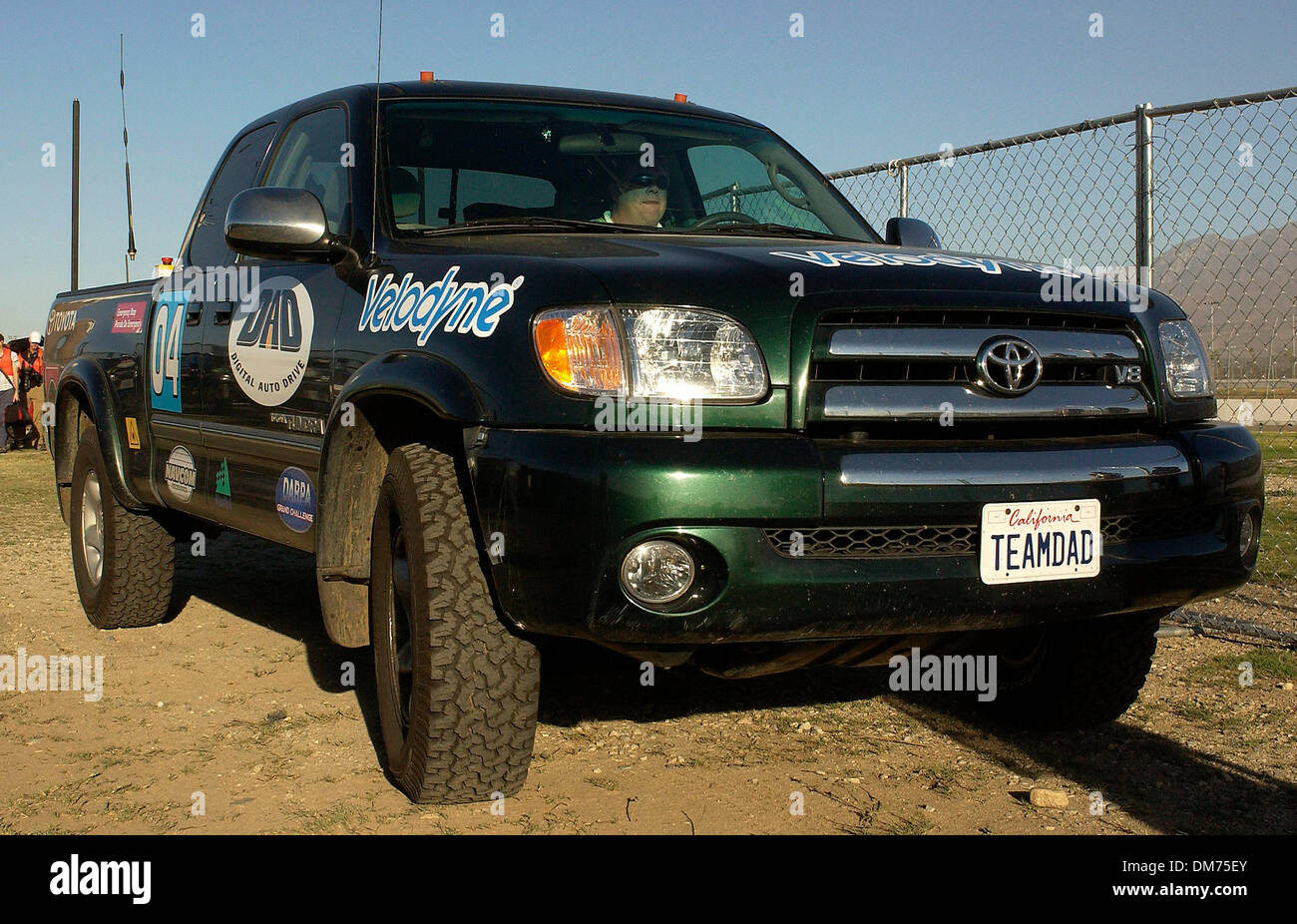 Sep 28, 2005; Fontana, CA, USA; The TEAM DAD autonomous vehicle before ...