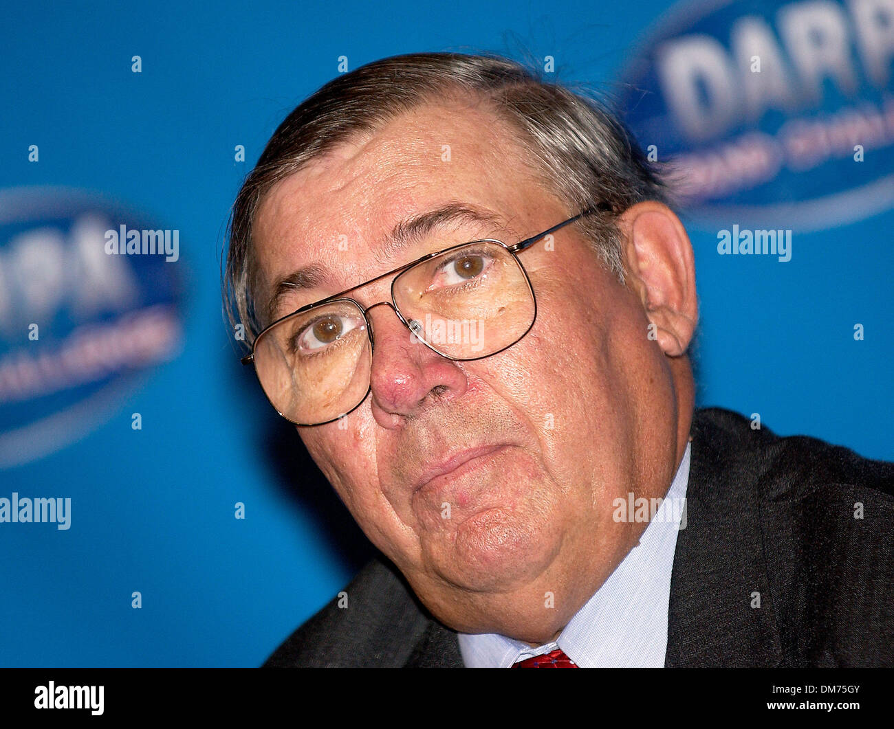 Sep 28, 2005; Fontana, CA, USA; DARPA Director DR. TONY TETHER before ...