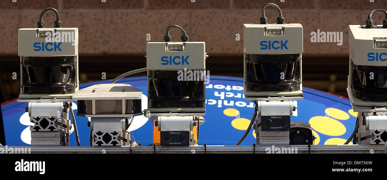 Sep 30, 2005; Fontana, CA, USA; LASER NAVIGATION DEVICES during the ...