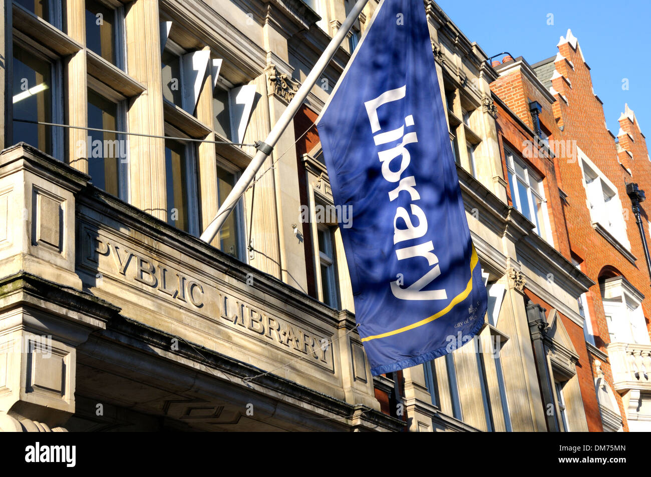 London, England, UK. Public Library - Victoria Library, Buckingham ...