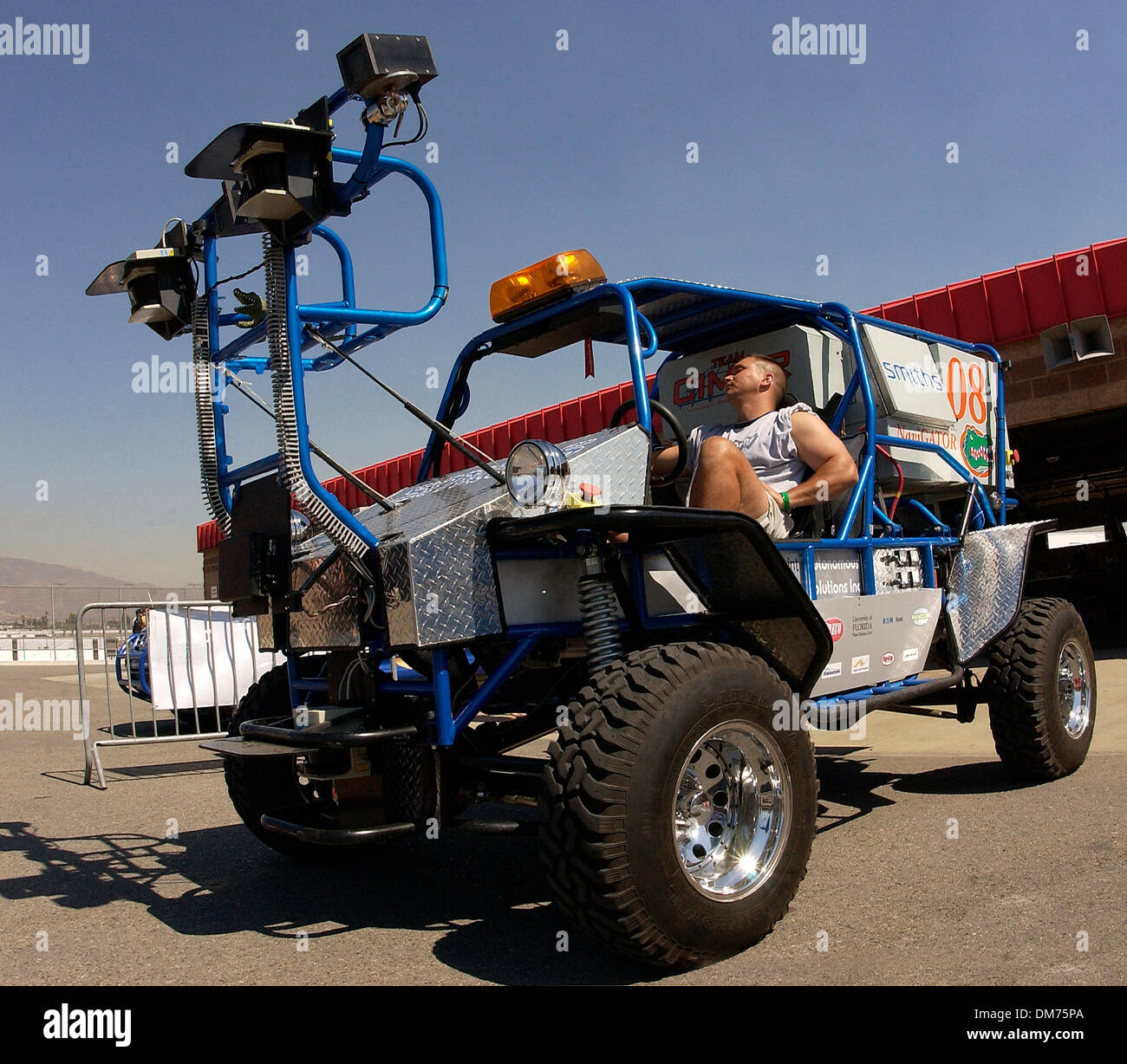 Sep 30, 2005; Fontana, CA, USA; The CIMAR autonomous robotic vehicle ...