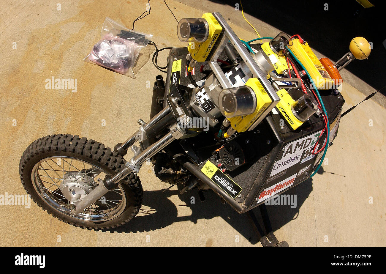 Sep 30, 2005; Fontana, CA, USA; The BLUE TEAM's autonomous robotic ...