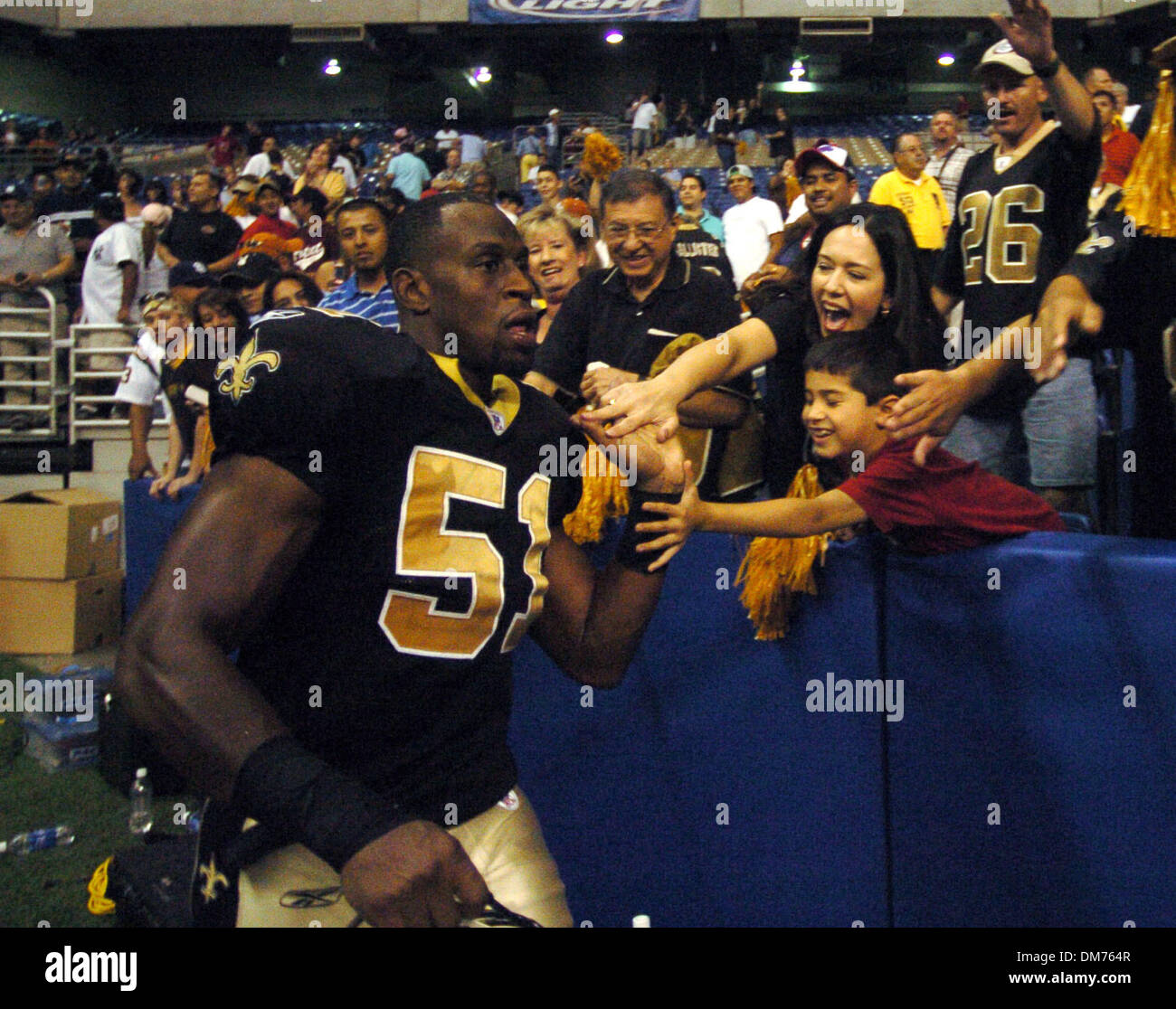 Saints fans 2005 hi-res stock photography and images - Alamy