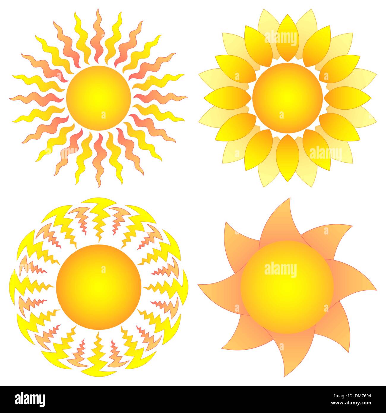 Summery vector vectors hi-res stock photography and images - Alamy
