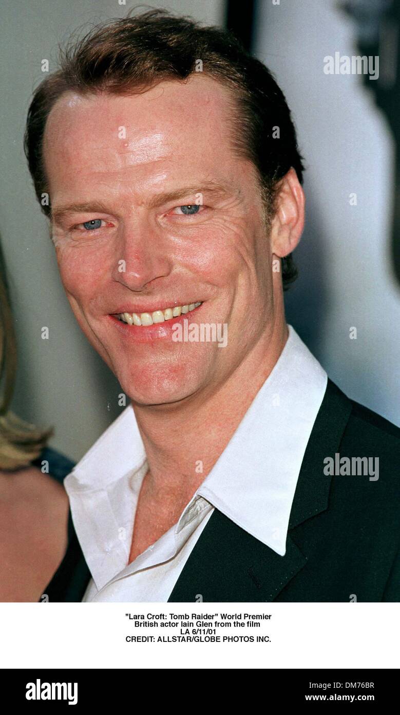 Iain glen lara croft tomb hi-res stock photography and images - Alamy