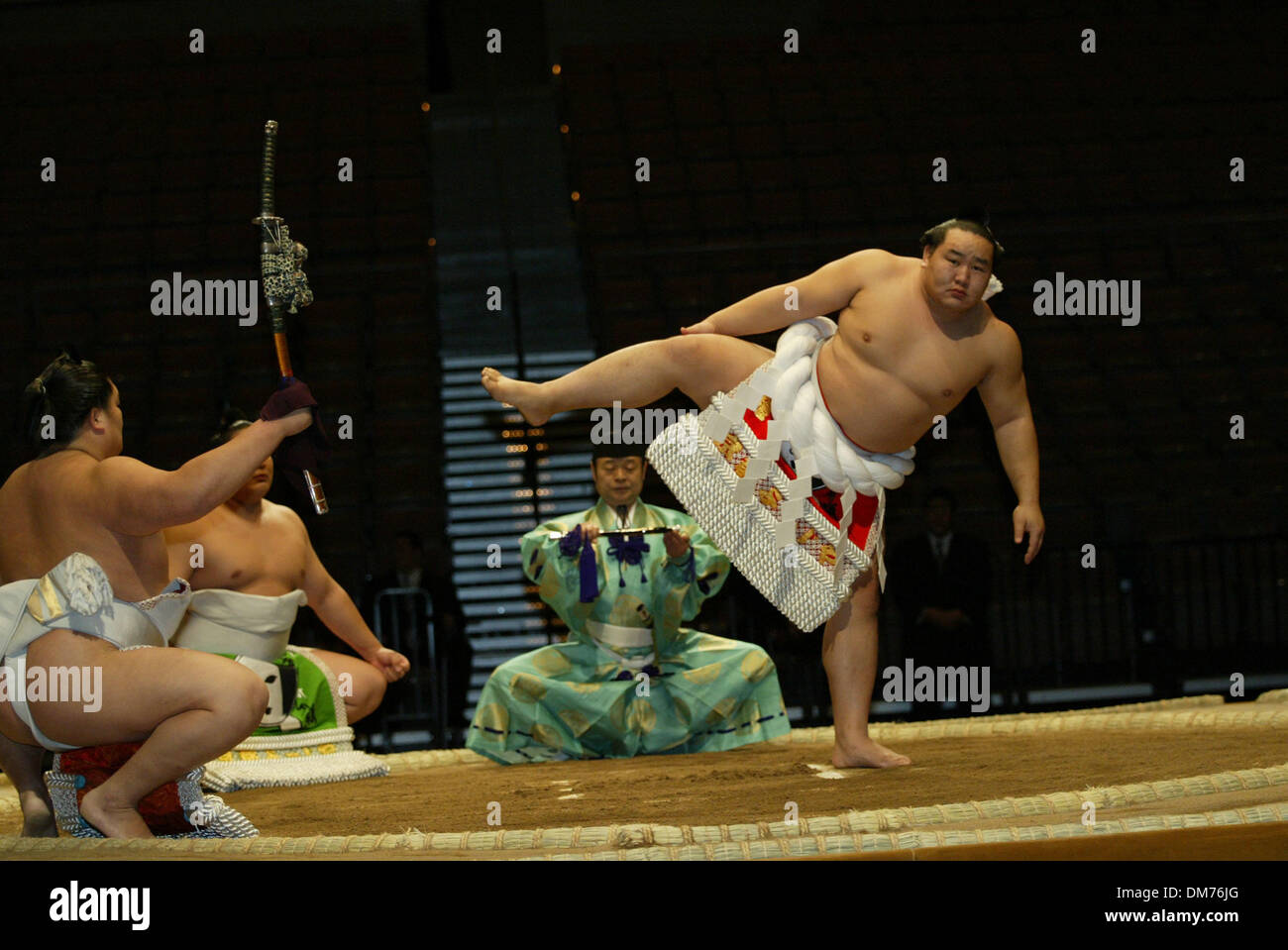 Oct 06, 2005; Las Vegas, NV, USA; The blessing of the Ring entrance ...